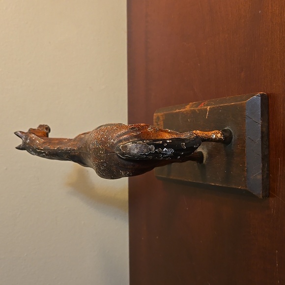 Hubley | Accents | Hubley Cast Iron Chippy Paint Horse Statue Doorstop ...